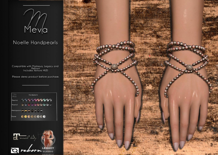 Second Life Marketplace - Meva Noelle Handpearls
